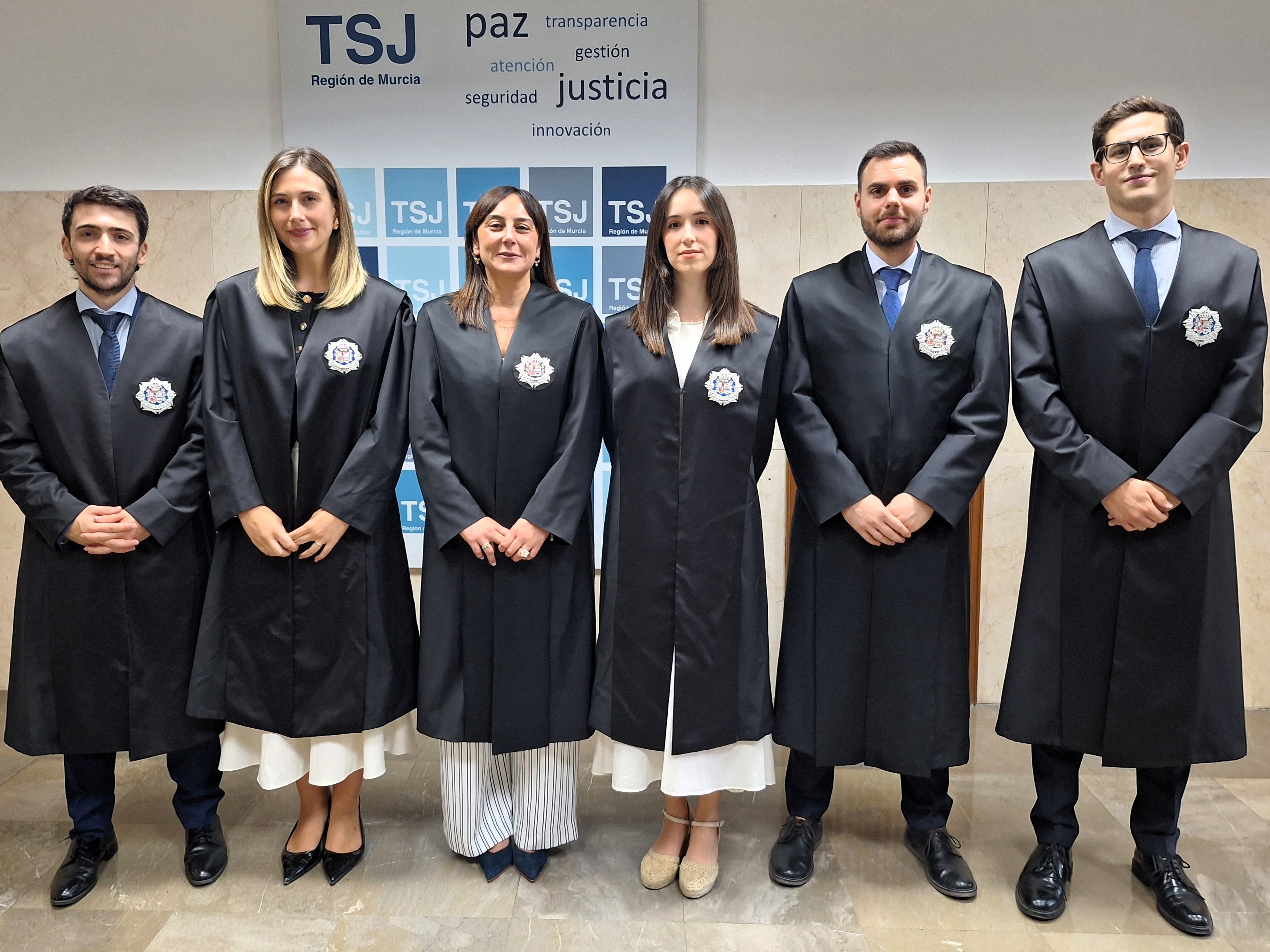 La Región de Murcia cuenta con 6 nuevos jueces y juezas de apoyo para ...